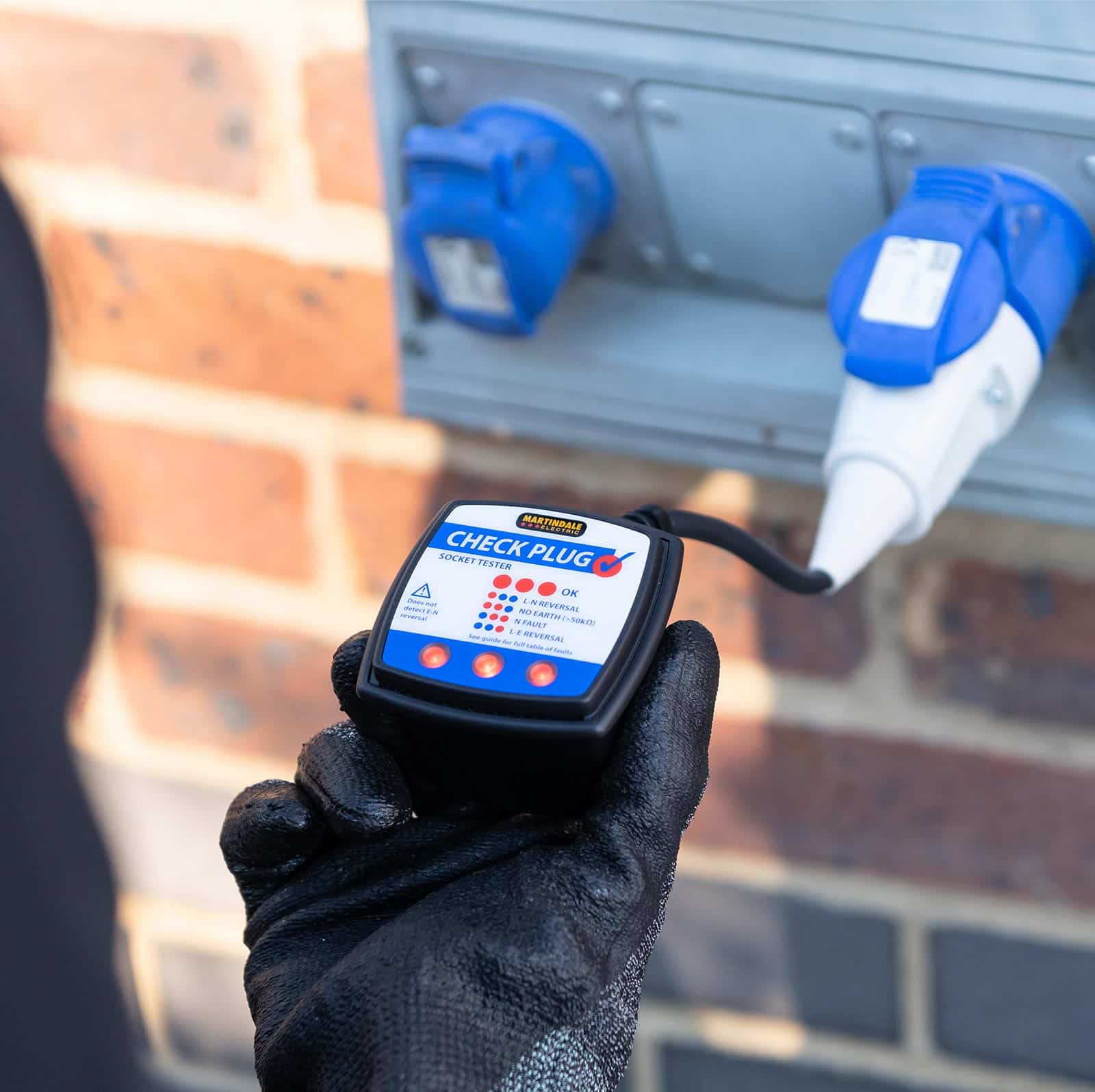 Martindale CP201-32 250V Industrial Socket Tester (32A) - Testermans
