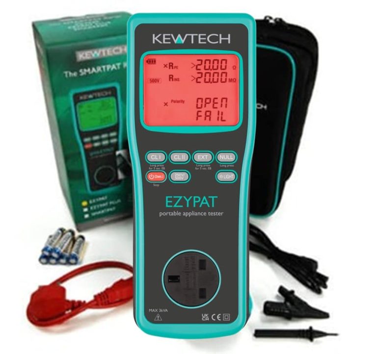 Kewtech EZYPAT Easy PAT Tester