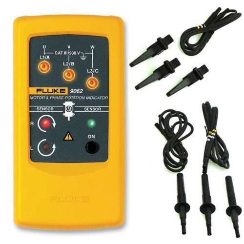 Shop the Fluke 9062 Motor and Phase Rotation Indicator at Testermans