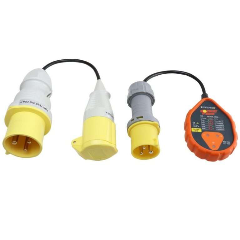 Socket & See SOK110vKIT Industrial Socket Tester Kit - 110V 16A & 32A 3 ...