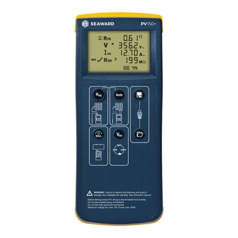 Shop the Seaward PV150+ Solar Installation Complete Test Kit at Testermans