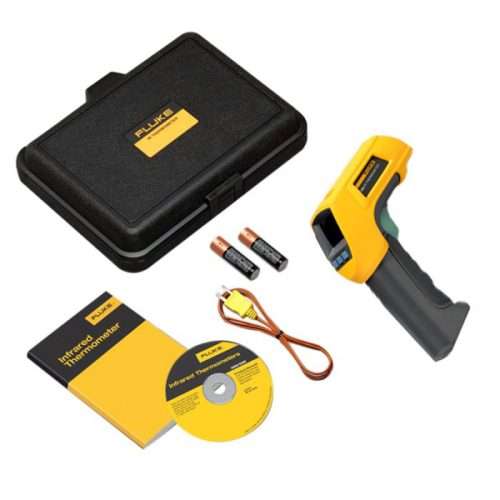 Fluke 566 Thermal Gun Infrared & Contact Thermometer - Testermans