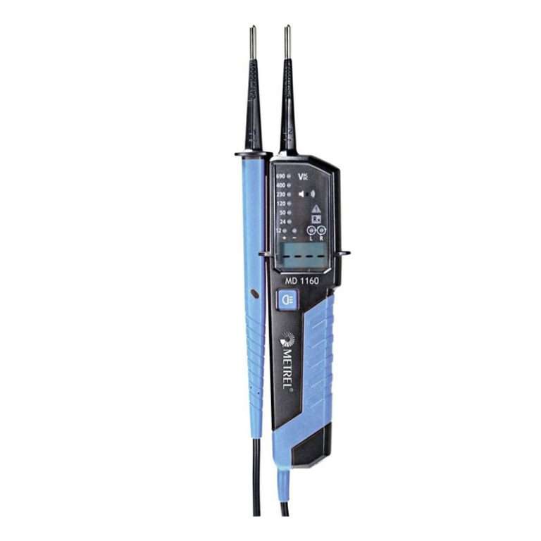 Metrel MD1160 LCD Two Pole Voltage/Continuity Tester - Testermans