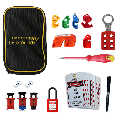 Leaderman LDM-LK1 Comprehensive Lock Out/Off Kit MCB/RCD Isolation Kit ...