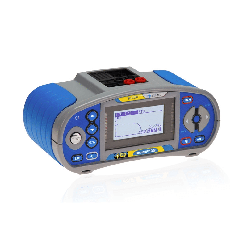 Metrel MI3109 EurotestPV Lite Solar PV Tester and I-V Curve Tracer ...