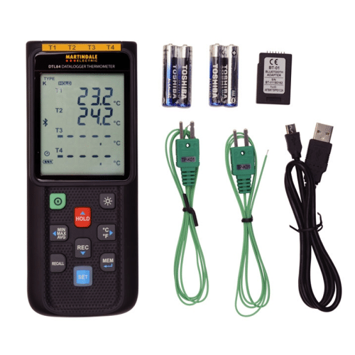 Martindale DTL84 Multi-Input Data Logging Thermometer - Testermans