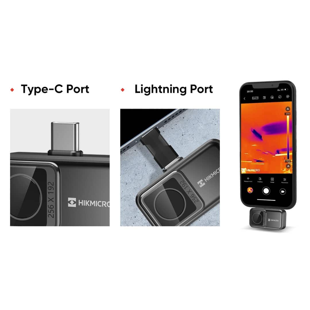 HIKMICRO Mini2 V2 Thermal Camera for iOS & Android